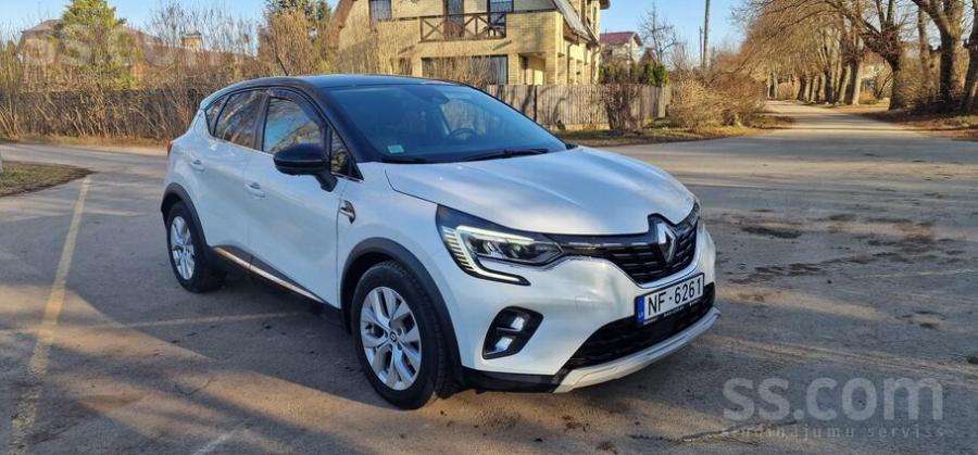 Balts Renault Captur 2022 Rīga, ar dzinēja tilpumu 1.60 L un nobraukumu 65 tūkst. km par 16800 €, foto 3 vietnē AUTOMOTO.COM.LV