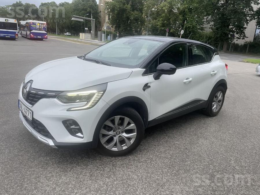 Balts Renault Captur 2022 Rīga, ar dzinēja tilpumu 1.60 L un nobraukumu 25 tūkst. km par 17900 €, foto 1 vietnē AUTOMOTO.COM.LV