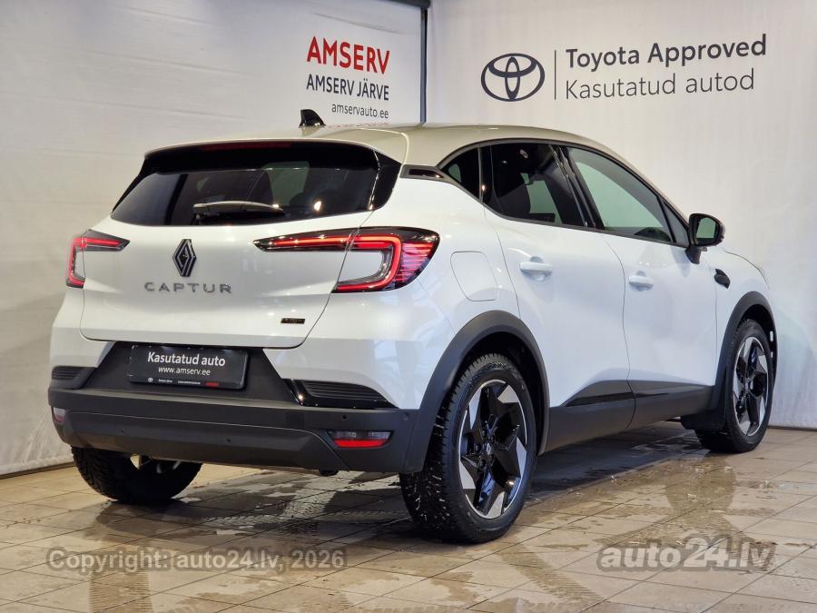 Balts Renault Captur 2025 Tallina, ar dzinēja tilpumu 1.60 L un nobraukumu 11 tūkst. km par 25990 €, foto 3 vietnē AUTOMOTO.COM.LV
