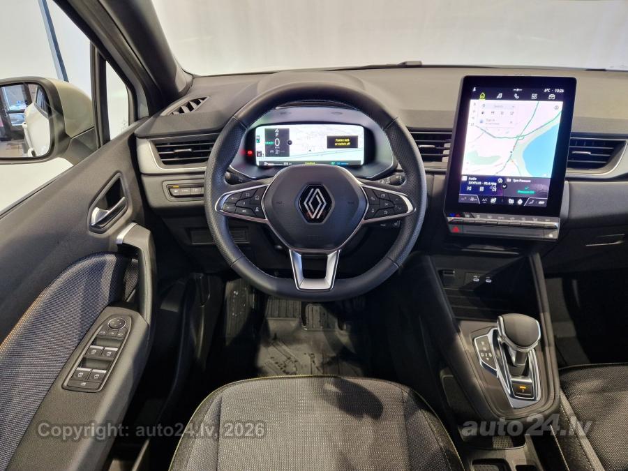 Balts Renault Captur 2025 Tallina, ar dzinēja tilpumu 1.60 L un nobraukumu 11 tūkst. km par 25990 €, foto 10 vietnē AUTOMOTO.COM.LV