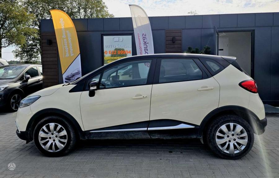 Dzeltens Renault Captur 2015 Tauragė, ar dzinēja tilpumu 1.20 L un nobraukumu 99 tūkst. km par 5350 €, foto 6 vietnē AUTOMOTO.COM.LV