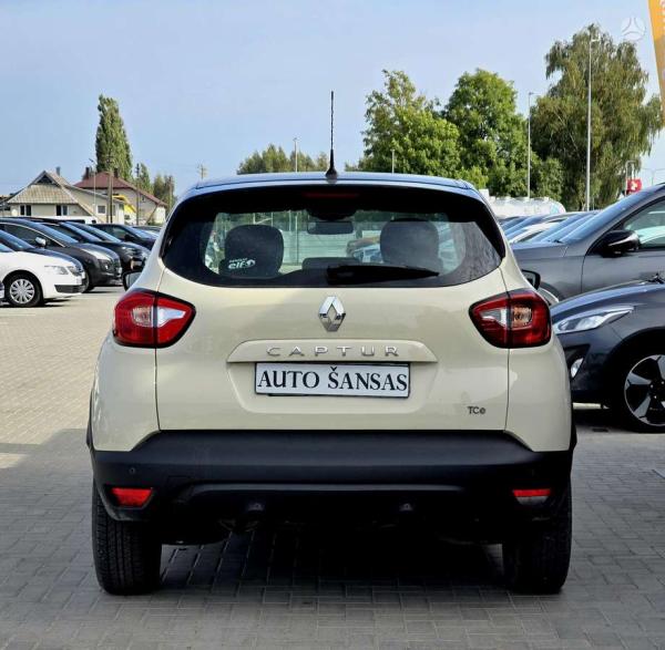 Dzeltens Renault Captur 2015 Tauragė, ar dzinēja tilpumu 1.20 L un nobraukumu 99 tūkst. km par 5350 €, foto 10 vietnē AUTOMOTO.COM.LV