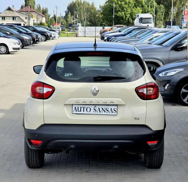 Dzeltens Renault Captur 2015 Tauragė, ar dzinēja tilpumu 1.20 L un nobraukumu 99 tūkst. km par 5350 €, foto 11 vietnē AUTOMOTO.COM.LV