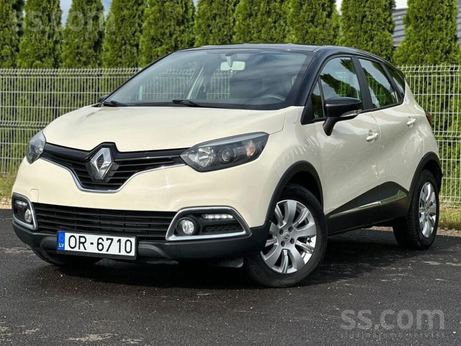 Yellow Renault Captur 2014 in Jelgava, with an engine capacity of 0.90 L and mileage of 0 thousand km for 6750 €, photo 1 on AUTOMOTO.COM.LV