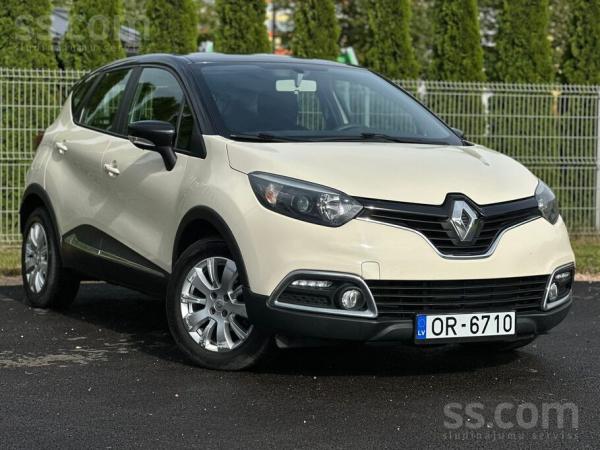 Yellow Renault Captur 2014 in Jelgava, with an engine capacity of 0.90 L and mileage of 0 thousand km for 6750 €, photo 4 on AUTOMOTO.COM.LV