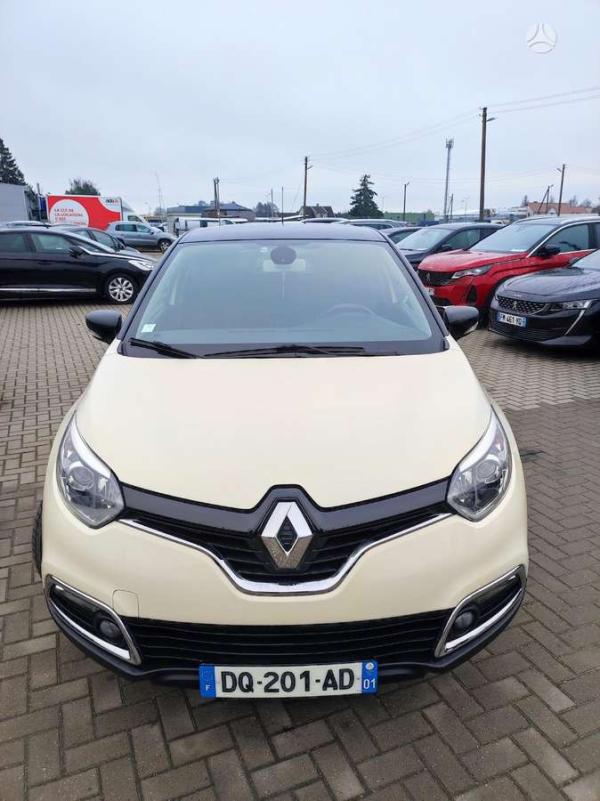 Dzeltens Renault Captur 2015 Tauragė, ar dzinēja tilpumu 1.20 L un nobraukumu 142 tūkst. km par 6650 €, foto 1 vietnē AUTOMOTO.COM.LV