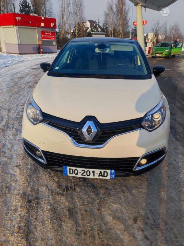 Dzeltens Renault Captur 2015 Tauragė, ar dzinēja tilpumu 1.20 L un nobraukumu 142 tūkst. km par 6250 €, foto 1 vietnē AUTOMOTO.COM.LV