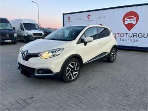 Yellow Renault Captur 2013 in Taurage, with an engine capacity of 1.20 L and mileage of 103 thousand km for 6100 €, photo  on AUTOMOTO.COM.LV