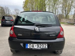Black Renault Clio 2012 in Limbazi, with an engine capacity of 1.20 L and mileage of 128 thousand km for 2750 €, photo 5 on AUTOMOTO.COM.LV