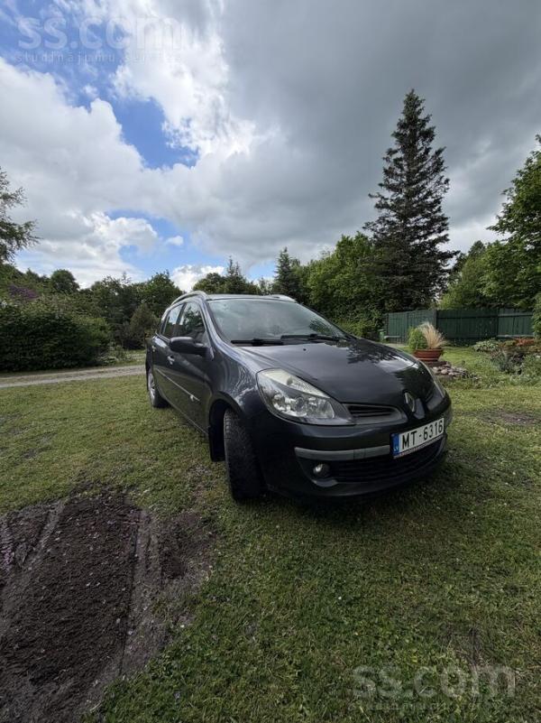 Melns Renault Clio 2008 Kuldīga, ar dzinēja tilpumu 1.50 L un nobraukumu 307 tūkst. km par 1350 €, foto 5 vietnē AUTOMOTO.COM.LV