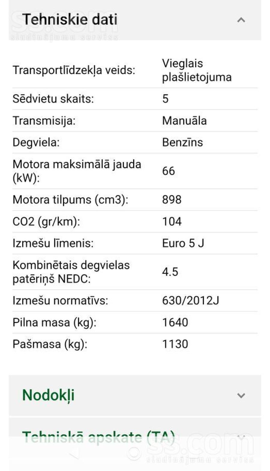 Черный Рено Клио 2014 в Рига, объемом двигателя 0.90 л и пробегом 180 тыс. км за 4500 €, фото 15 на AUTOMOTO.COM.LV