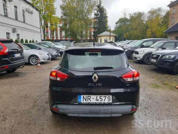 Black Renault Clio 2016 in Daugavpils, with an engine capacity of 1.50 L and mileage of 0 thousand km for 5650 €, photo 5 on AUTOMOTO.COM.LV