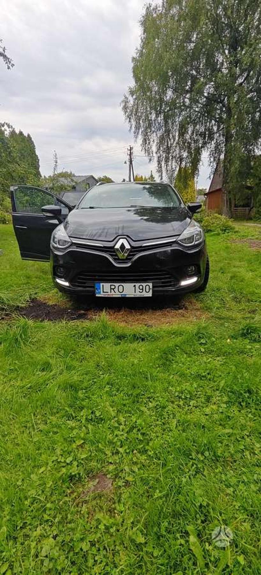 Melns Renault Clio 2017 Kauņa, ar dzinēja tilpumu 1.46 L un nobraukumu 203 tūkst. km par 3800 €, foto 1 vietnē AUTOMOTO.COM.LV