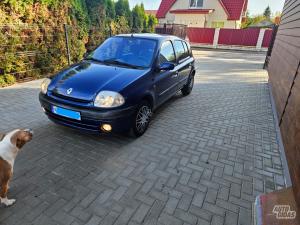 Blue Renault Clio 2000 in Vilkaviskis, with an engine capacity of 1.10 L and mileage of 299 thousand km for 750 €, photo 3 on AUTOMOTO.COM.LV