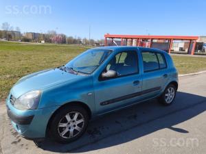 Blue Renault Clio 2004 in Riga, with an engine capacity of 1.20 L and mileage of 251 thousand km for 900 €, photo 5 on AUTOMOTO.COM.LV