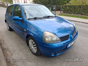 Blue Renault Clio 2005 in Tallinn, with an engine capacity of 1.10 L and mileage of 160 thousand km for 1399 €, photo 4 on AUTOMOTO.COM.LV