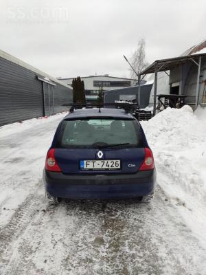 Blue Renault Clio 2006 in Riga, with an engine capacity of 1.20 L and mileage of 206 thousand km for 450 €, photo 6 on AUTOMOTO.COM.LV