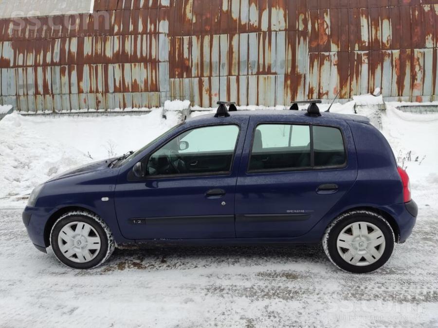 Blue Renault Clio 2006 in Riga, with an engine capacity of 1.20 L and mileage of 206 thousand km for 450 €, photo 8 on AUTOMOTO.COM.LV