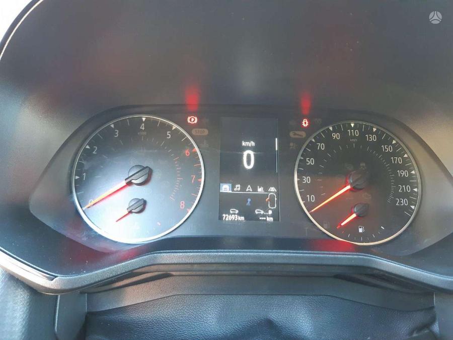 Blue Renault Clio 2021 in Anyksciai, with an engine capacity of 1.00 L and mileage of 72 thousand km for 8888 €, photo 9 on AUTOMOTO.COM.LV