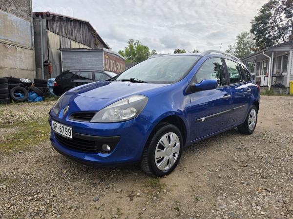Blue Renault Clio 2008 in Rezekne, with an engine capacity of 1.50 L and mileage of 0 thousand km for 2300 €, photo 4 on AUTOMOTO.COM.LV