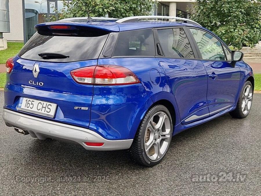Blue Renault Clio 2017 in Tallinn, with an engine capacity of 1.20 L and mileage of 113 thousand km for 8490 €, photo 10 on AUTOMOTO.COM.LV