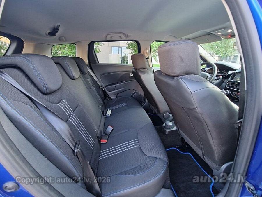 Blue Renault Clio 2017 in Tallinn, with an engine capacity of 1.20 L and mileage of 113 thousand km for 8490 €, photo 17 on AUTOMOTO.COM.LV