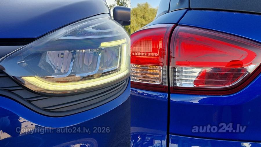 Blue Renault Clio 2017 in Tallinn, with an engine capacity of 1.20 L and mileage of 113 thousand km for 8490 €, photo 28 on AUTOMOTO.COM.LV