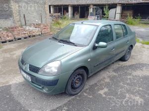 Green Renault Clio 2005 in Riga, with an engine capacity of 1.40 L and mileage of 0 thousand km for 1050 €, photo 1 on AUTOMOTO.COM.LV