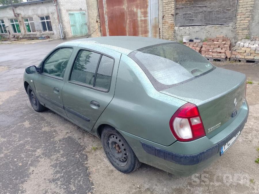 Green Renault Clio 2005 in Riga, with an engine capacity of 1.40 L and mileage of 0 thousand km for 1050 €, photo 3 on AUTOMOTO.COM.LV