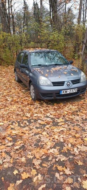 Pelēks Renault Clio 2006 Cēsis, ar dzinēja tilpumu 1.50 L un nobraukumu 200 tūkst. km par 600 €, foto  vietnē AUTOMOTO.COM.LV