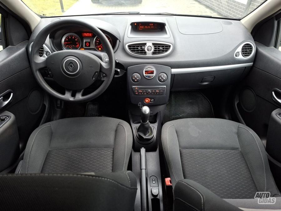 Pelēks Renault Clio 2009 Šilutė, ar dzinēja tilpumu 1.20 L un nobraukumu 172 tūkst. km par 1650 €, foto 11 vietnē AUTOMOTO.COM.LV