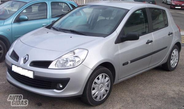 Pelēks Renault Clio 2009 Vilkaviškis, ar dzinēja tilpumu 1.20 L un nobraukumu 190 tūkst. km par 1550 €, foto 1 vietnē AUTOMOTO.COM.LV