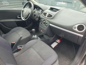 Grey Renault Clio 2009 in Kaunas, with an engine capacity of 1.20 L and mileage of 140 thousand km for 1450 €, photo 6 on AUTOMOTO.COM.LV