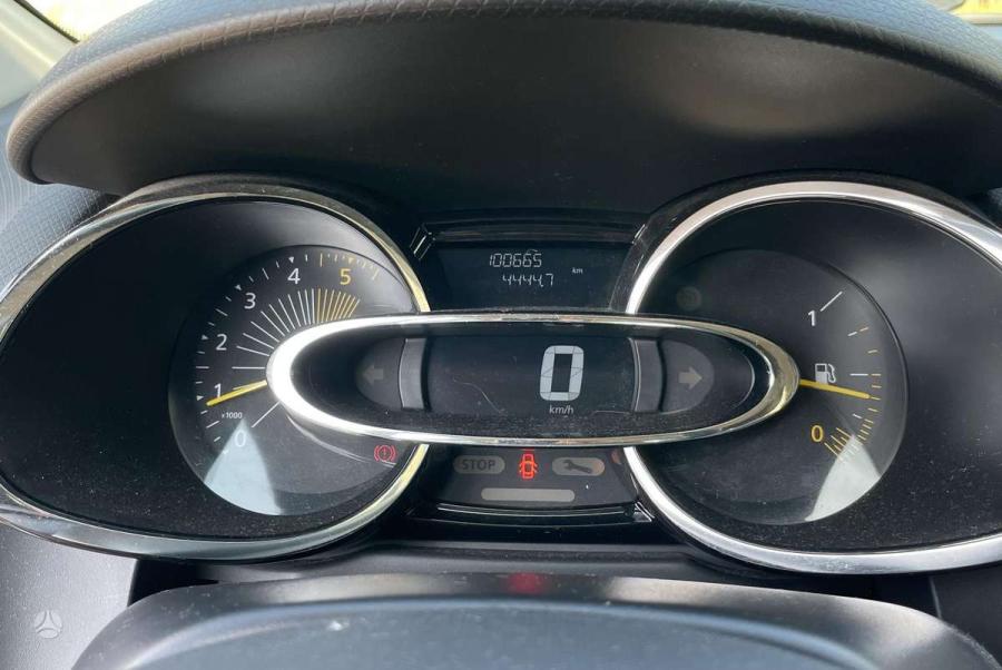Grey Renault Clio 2015 in Vilnius, with an engine capacity of 1.46 L and mileage of 101 thousand km for 3800 €, photo 11 on AUTOMOTO.COM.LV