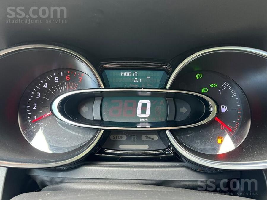 Pelēks Renault Clio 2016 Rīga, ar dzinēja tilpumu 1.20 L un nobraukumu 0 tūkst. km par 6199 €, foto 15 vietnē AUTOMOTO.COM.LV
