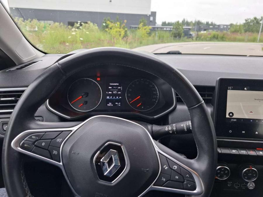 Pelēks Renault Clio 2020 Viļņa, ar dzinēja tilpumu 1.00 L un nobraukumu 71 tūkst. km par 8500 €, foto 6 vietnē AUTOMOTO.COM.LV