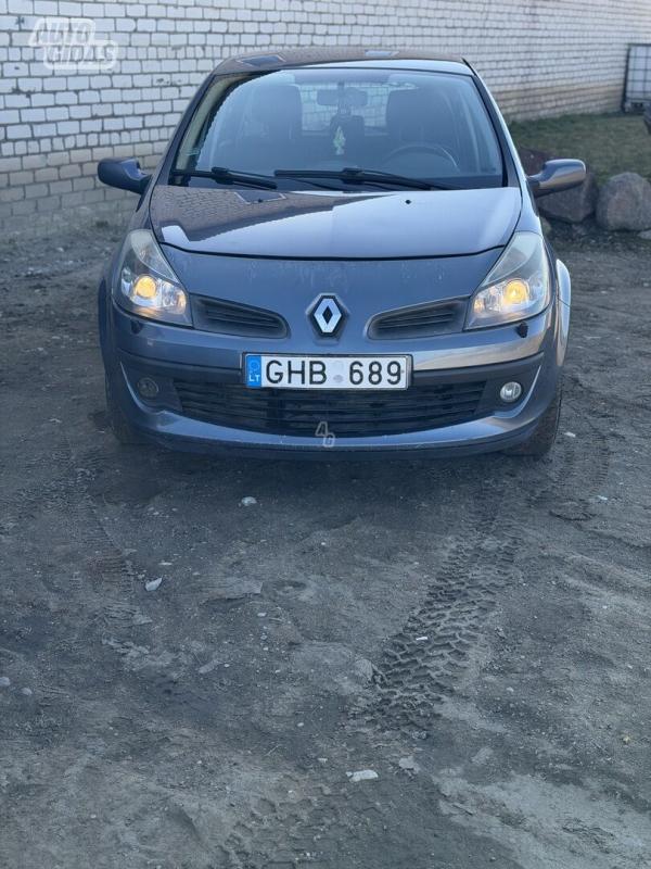 Pelēks Renault Clio 2006 Kelmė, ar dzinēja tilpumu 1.50 L un nobraukumu 312 tūkst. km par 850 €, foto 1 vietnē AUTOMOTO.COM.LV