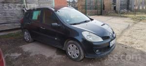 Pelēks Renault Clio 2008 Ludza, ar dzinēja tilpumu 1.50 L un nobraukumu 213 tūkst. km par 1100 €, foto 1 vietnē AUTOMOTO.COM.LV