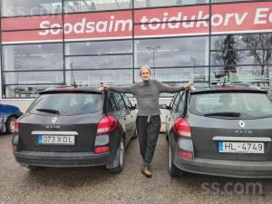 Pelēks Renault Clio 2008 Ludza, ar dzinēja tilpumu 1.50 L un nobraukumu 213 tūkst. km par 1100 €, foto 4 vietnē AUTOMOTO.COM.LV
