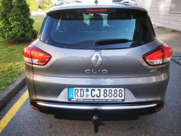 Pelēks Renault Clio 2013 Klaipėda, ar dzinēja tilpumu 1.46 L un nobraukumu 144 tūkst. km par 3790 €, foto 5 vietnē AUTOMOTO.COM.LV