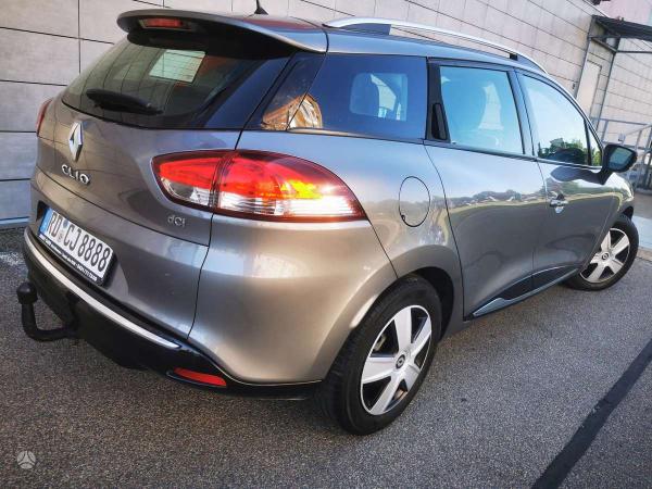 Pelēks Renault Clio 2013 Klaipėda, ar dzinēja tilpumu 1.46 L un nobraukumu 144 tūkst. km par 3790 €, foto 6 vietnē AUTOMOTO.COM.LV