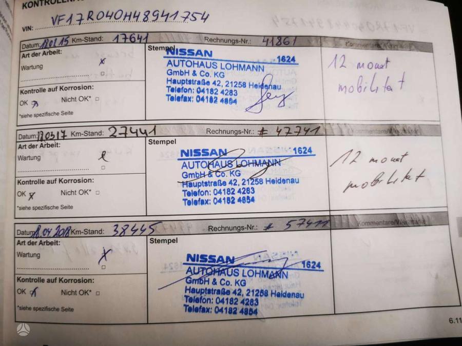 Серый Рено Клио 2013 в Клайпеда, объемом двигателя 1.46 л и пробегом 144 тыс. км за 3790 €, фото 33 на AUTOMOTO.COM.LV