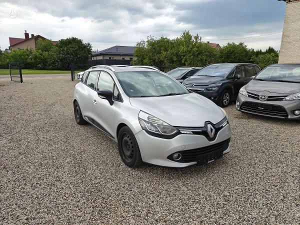 Grey Renault Clio 2013 in Vilnius, with an engine capacity of 1.46 L and mileage of 348 thousand km for 2600 €, photo 2 on AUTOMOTO.COM.LV