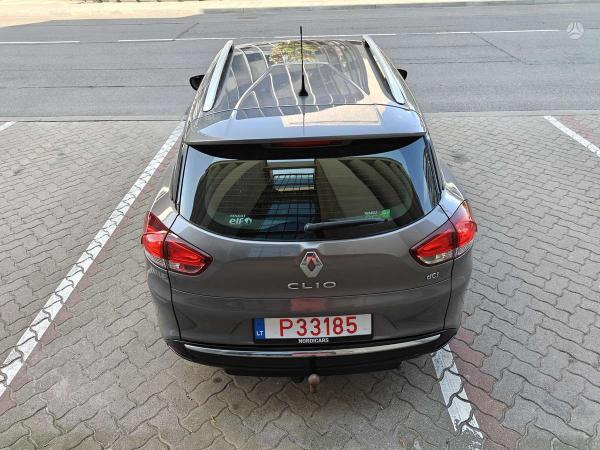 Grey Renault Clio 2014 in Vilnius, with an engine capacity of 1.46 L and mileage of 386 thousand km for 3000 €, photo 8 on AUTOMOTO.COM.LV