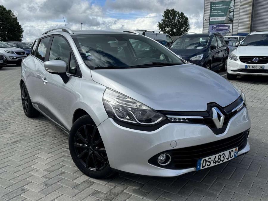 Pelēks Renault Clio 2015 Tauragė, ar dzinēja tilpumu 1.20 L un nobraukumu 130 tūkst. km par 5500 €, foto 4 vietnē AUTOMOTO.COM.LV