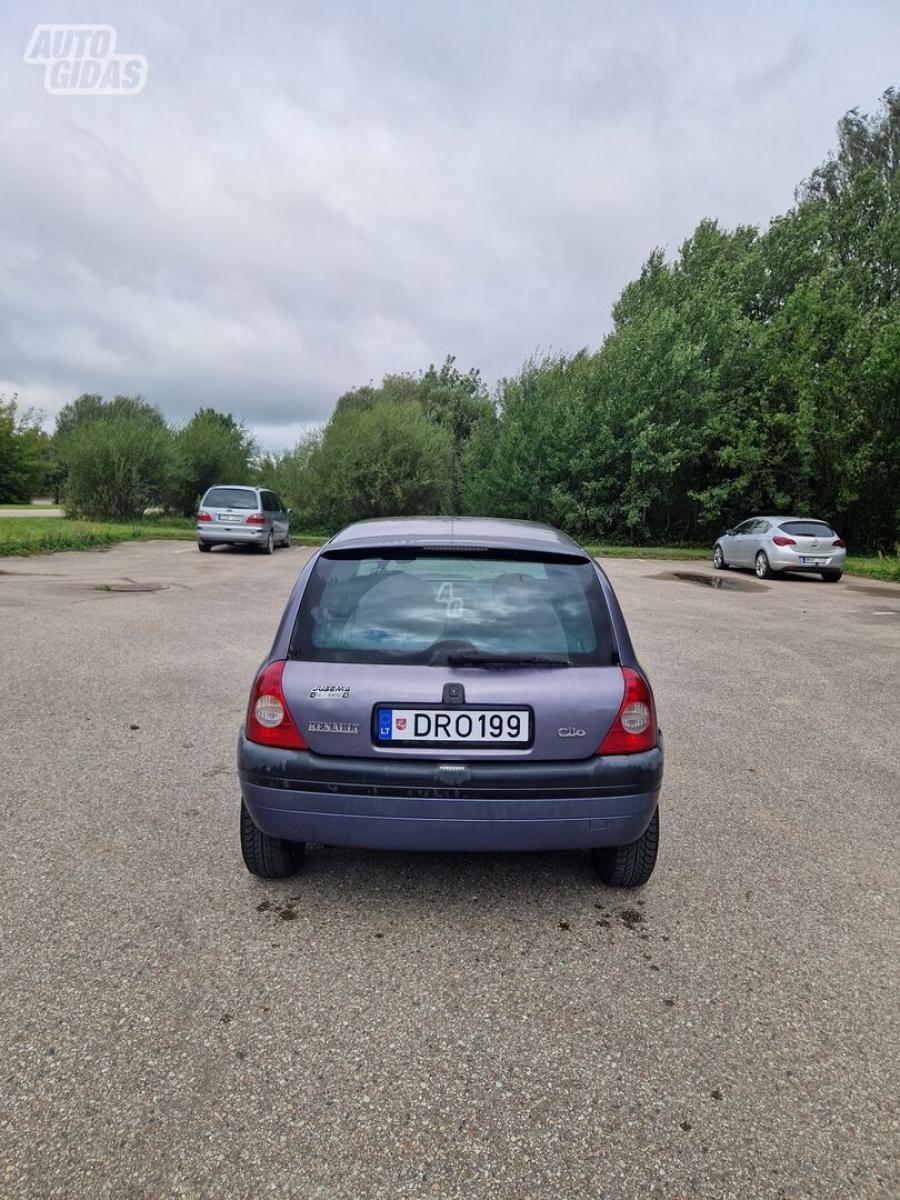Renault Clio 1999 Ukmergė, ar dzinēja tilpumu 1.90 L un nobraukumu 340 tūkst. km par 850 €, foto 1 vietnē AUTOMOTO.COM.LV