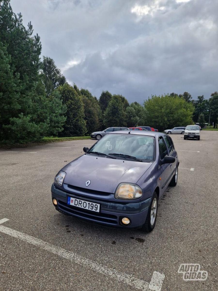 Renault Clio 1999 Ukmergė, ar dzinēja tilpumu 1.90 L un nobraukumu 340 tūkst. km par 850 €, foto 4 vietnē AUTOMOTO.COM.LV