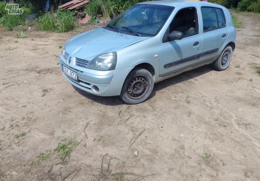 Renault Clio 2004 in Ukmerge, with an engine capacity of 1.10 L and mileage of 0 thousand km for 270 €, photo 5 on AUTOMOTO.COM.LV