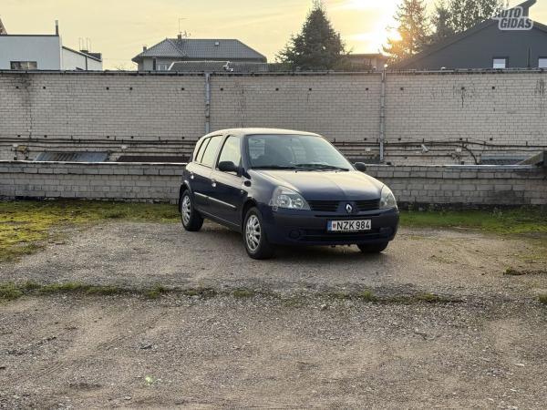 Renault Clio 2005 Kauņa, ar dzinēja tilpumu 1.10 L un nobraukumu 204 tūkst. km par 740 €, foto 1 vietnē AUTOMOTO.COM.LV