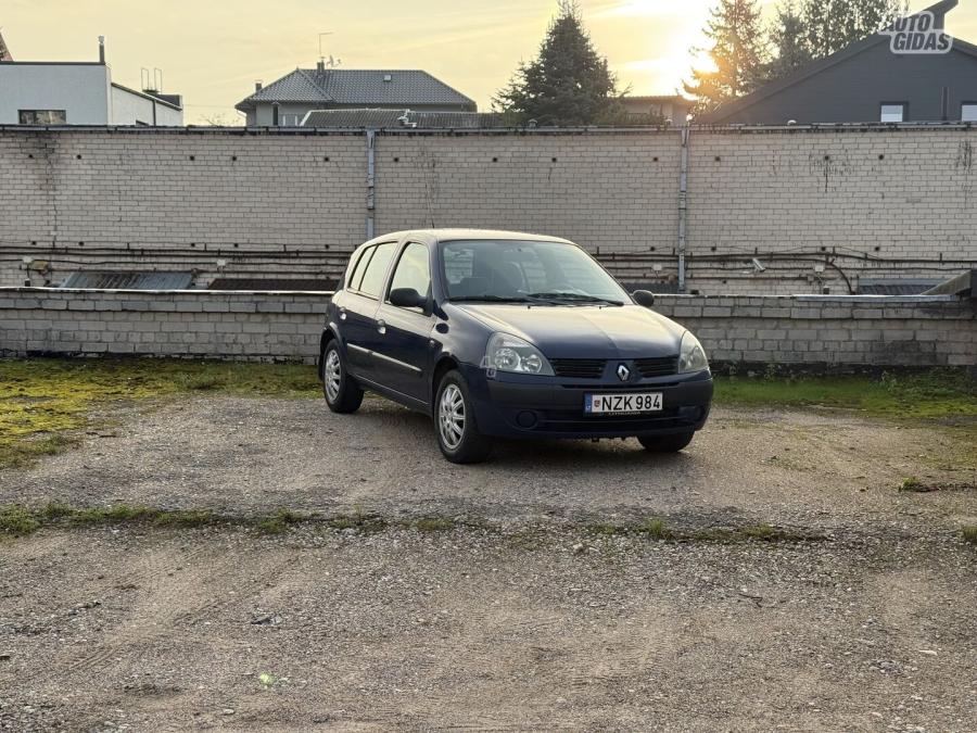 Renault Clio 2005 in Kaunas, with an engine capacity of 1.10 L and mileage of 204 thousand km for 770 €, photo 1 on AUTOMOTO.COM.LV